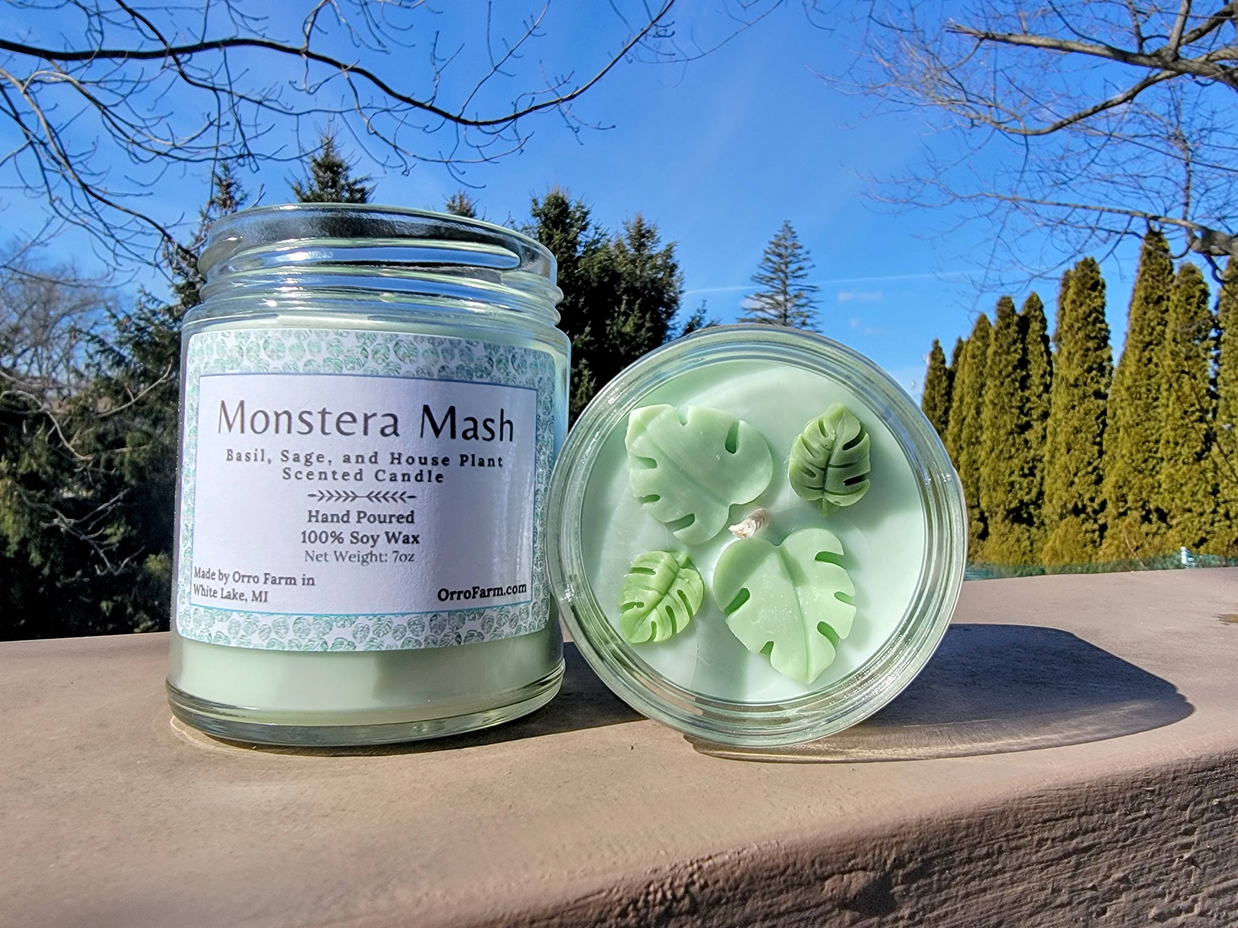 Monstera Mash – Orro Farm and Candle